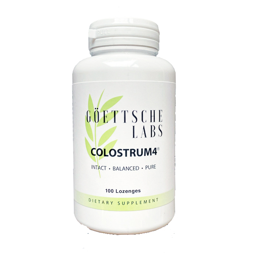 Goettsche Labs Colostrum4® Lozenges, 100 per Jar - Synertek Colostrum